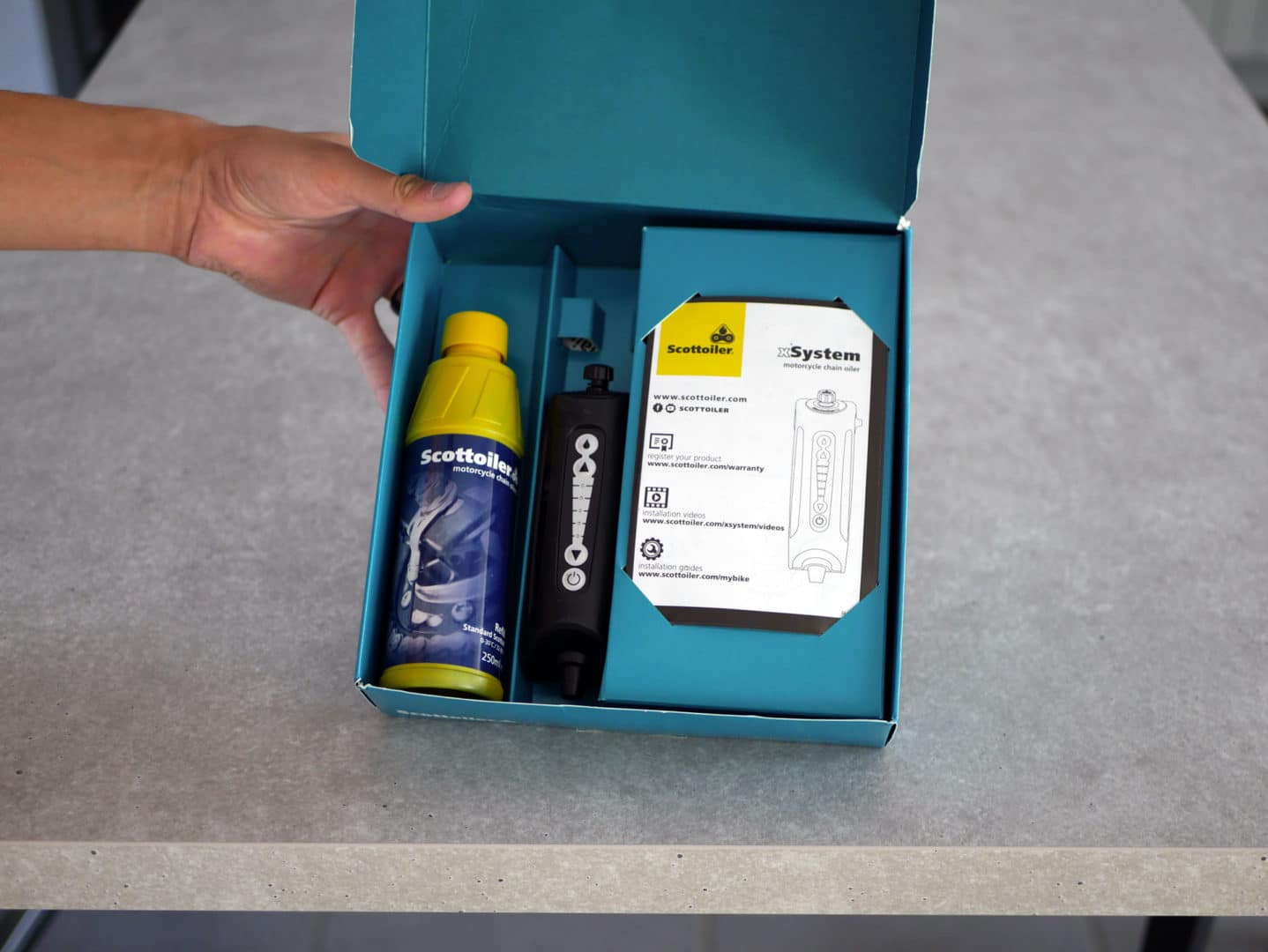 Test du Scottoiler xSystem : toujours aussi efficace, encore plus ...